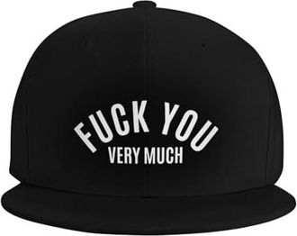 Generic Va Te Faire Foutre. Homme Femme Snapback Chapeau L&egrave;g&eacute;re Strapback Cap Mode Casquette De Baseball pour Sport Hip Pop P&ecirc;che