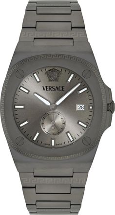 Versace Uhren - Quarz-Analoguhr Versace Tolomeo - Gr. unisize - in Grau - f&uuml;r Damen