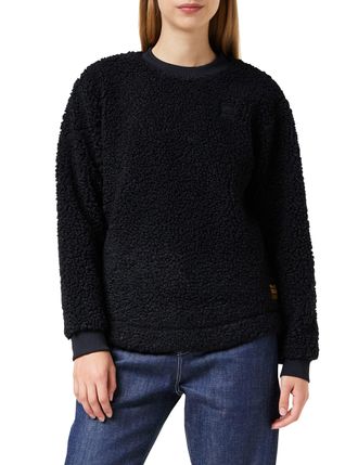 G-Star RAW Damen Carley Sweatshirt, Blau (Mazarine Blue D18234-C454-4213), XS