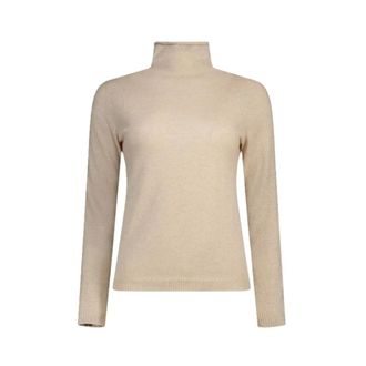 Paolo Fiorillo Damen, Strickwaren, Beige, MGr&ouml;&szlig;e