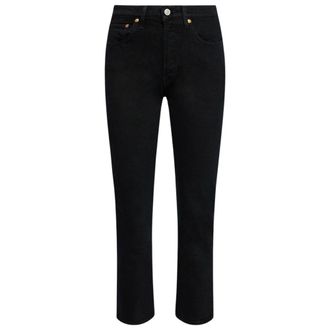 Levi's 501 Cropped Jeans - - Jeans - Damen - Schwarzk - W30 L28