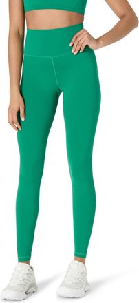 Amazon Essentials Damen Active FormFlex Butterweiche Yoga-Workout-Leggings, hohe Taille, volle Schrittlänge von 70 cm, Smaragdgrün, XXL