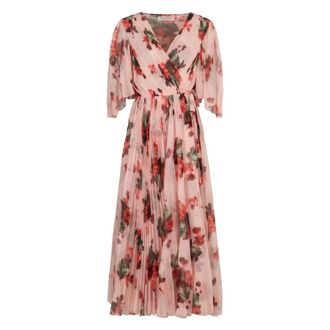 Philosophy di Lorenzo Serafini Gebl&uuml;mtes- plissiertes langes Kleid - - Dresses - Damen - Mehrfarbig - M