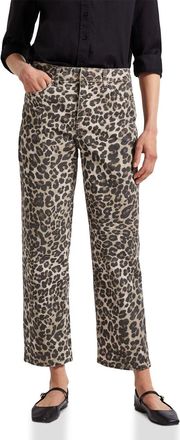 Street One Style Denim-Straight Leg,casualfit,hw,straighleg,Leo Print Leo Print Washed 29