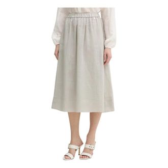 Silvian Heach Shipo Midirock - - Skirts - Damen - Grau - S
