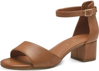 Jana Femmes Sableales à Talon Festif Vegan, Braun (Tan), 40 EU