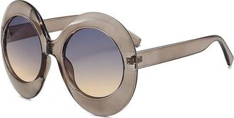 Generic Lunettes De Soleil &Agrave; Monture Large For Hommes Et Femmes, Id&eacute;ales For Les Vacances Trajets Quotidiens(Gray)