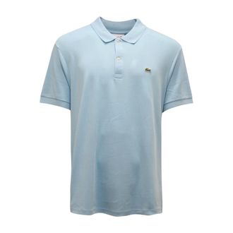 Lacoste Homme, Tops, Bleu, Taille: 2XL T-shirt Pima Coupe Standard