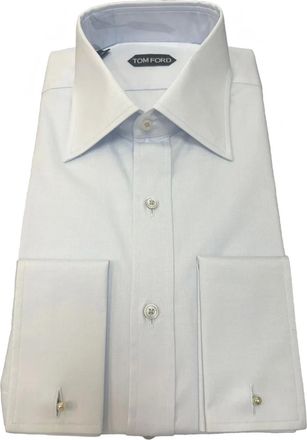 Tom Ford polo à boutonnière - Bleu