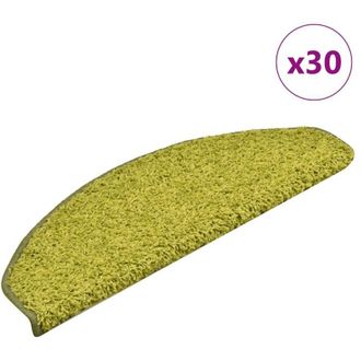 vidaXL Stufenmatten 30 Stk. 65x21x4 cm Gr&uuml;n Halbrund Gro&szlig; Vidaxl