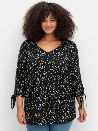 Sheego Klassische Bluse Tunika