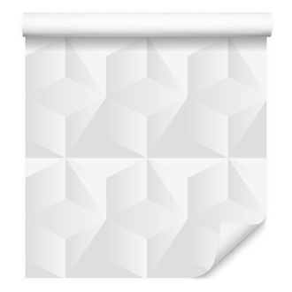 OEM Carta Da Parati Geometrica E Cubica Per Soggiorno E Camera Da Letto 50x1000 Cm