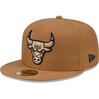 New Era 59Fifty Fitted Cap - NBA Chicago Bulls Wheat Brun