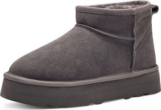 s.Oliver Femme 5-26352-41 Botte de Neige, Gris, 39 EU