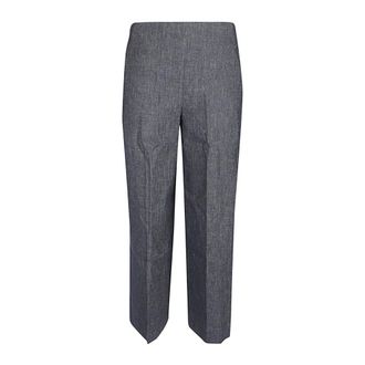 Via Masini 80 Straight Hosen - - Trousers - Damen - Blau - M