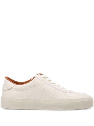 Moncler baskets Monclub en cuir - Blanc