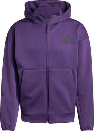 adidas Mens New Z.N.E. Zip-Hoodie Aurora Plum 3XL