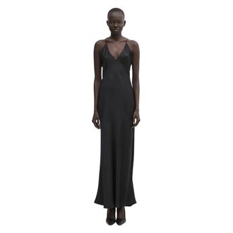 Anine Bing Laurel Dress - - Dresses - Damen - Schwarzk - M
