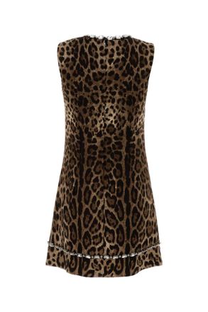 Dolce & Gabbana Schiene Dress - Brown