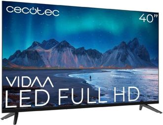 Cecotec Cecotec Smart TV, TV LED de 40 Zoll Full HD Aufl&ouml;sung A5 Serie ALF50040. Smart TV VIDAA, Dolby Audio, Smart TV VIDAA, Built-in WiFi, Chromecast, 3