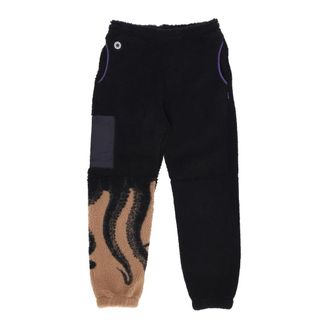 Octopus Sherpa Teddyb&auml;r Hose Beige - - Trousers - Herren - Schwarzk - S