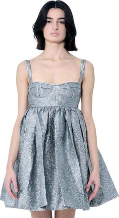 Cecilie Bahnsen Femme, Robes, Gris, Taille: 40 FR Robe Onique