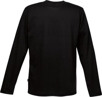 Trigema Herren Aus 100% Baumwolle Langarmshirt, Schwarz, XXL EU