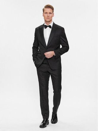 HUGO BOSS Anzug H-Huge-2Pcs-Tux-231 50502453 Schwarz Slim Fit