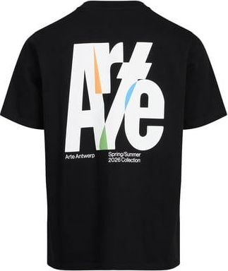 Arte T-shirt imprim&eacute; au dos en coton