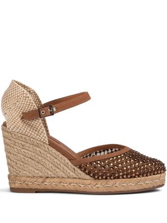 Le Silla espadrilles Gilda 100 mm - Marron