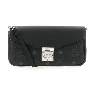MCM Mcm, Femme, Sacs, Noir, Taille: ONE Size Sac bandouli&egrave;re Tracy