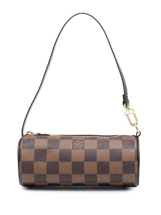 Louis Vuitton 1990-2020 Damier Ebene Papillon Pochette handbag - Braun