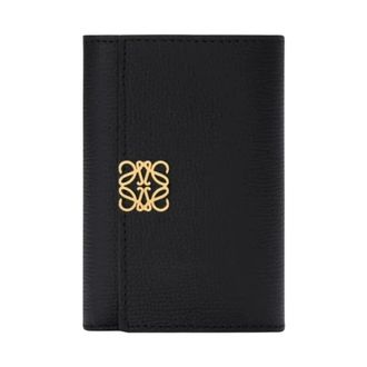 Loewe Anagram Kleiner vertikaler Geldbeutel - - Accessories - Damen - Schwarzk - ONE SIZE