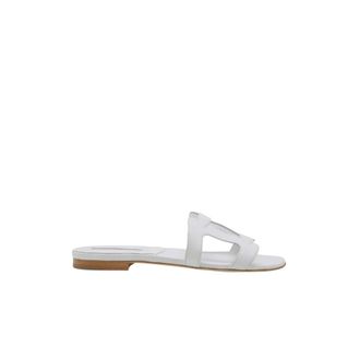 Manolo Blahnik Grellanuflat Flip-Flops - - Shoes - Damen - Wei&szlig; - 38 EU