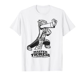 Kung Fu Panda Master Tigress Iron Fist Sketch Portrait T-Shirt