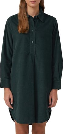 s.Oliver Feincord-Kleid im Relaxed Fit mit Eingrifftaschen