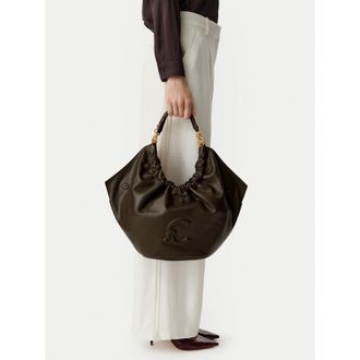 Coccinelle Handtasche Coccinelle U5F Coccinellesmash E1 U5F 11 02 01 Khakifarben