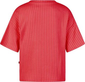 Nina Von C. Sweatshirt Damen like it! Homewearshirt mit kurzem Arm (1-tlg) weiche gerippte Qualit&auml;t