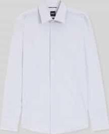 HUGO BOSS Slim Fit Businesshemd mit Allover-Muster Modell P-Hank-kent-C1-222