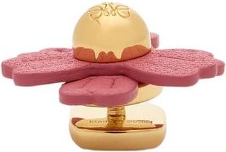 Loewe Broche fleur en cuir de veau