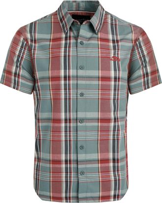 Weird Fish Judd Hemd für Herren kurzärmlig (Graublau)