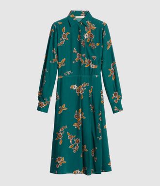 Vanessa Bruno Robe Mi Longue Fresh Bleu Canard