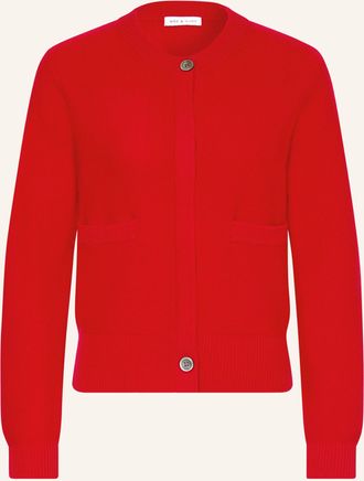 Mrs & Hugs Mrs & Hugs Strickjacke Mit Cashmere rot