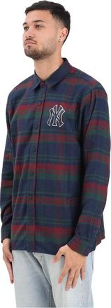 New Era Homme, Chemises, Multicolore, Taille: XL New York Yankees MLB Check Shirt