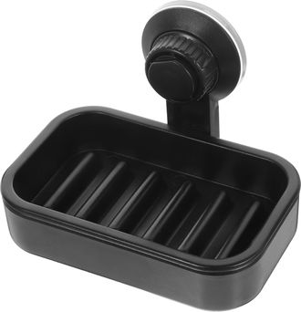 Cabilock Wandseifenhalter Seifenschale Für Duschstange Schwarz Schwamm Ablauf Halter Seifenhalter Dusche Auslaufender Seifensparer Seifenablage Dusche Box Seif