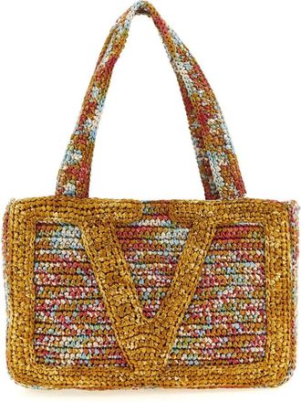 Valentino Garavani Femme, Sacs, Multicolore, Taille: ONE Size Viva Superstar Medium Shopping Bag