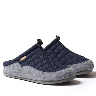 Toni Pons Hausschuhe f&uuml;r Herren aus Filz - NADIR-UM Marineblau, 40 EU