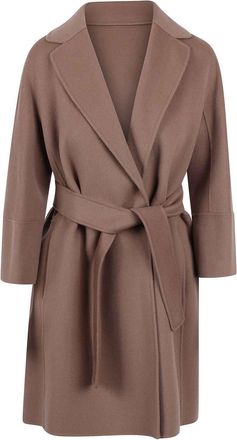 Max Mara Kurzer Mantel - Braun