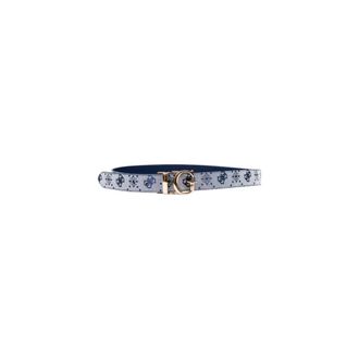 Guess Femme, Accessoires, Bleu, Taille: ONE Size Neda 4G Peony Logo Belt