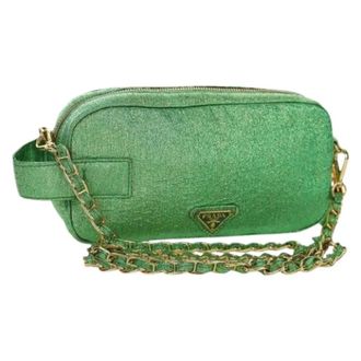 Prada Pre-owned Vintage Schultertasche - - Pre-owned - Damen - Gr&uuml;n - ONE SIZE